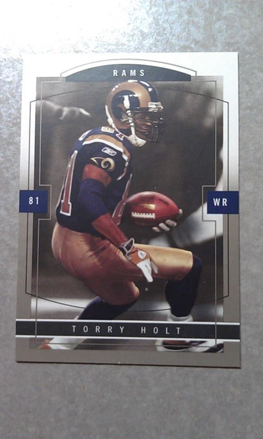 TORRY HOLT ST Louis RAMS 2003 Skybox édition limitée épreuve d'artiste ...
