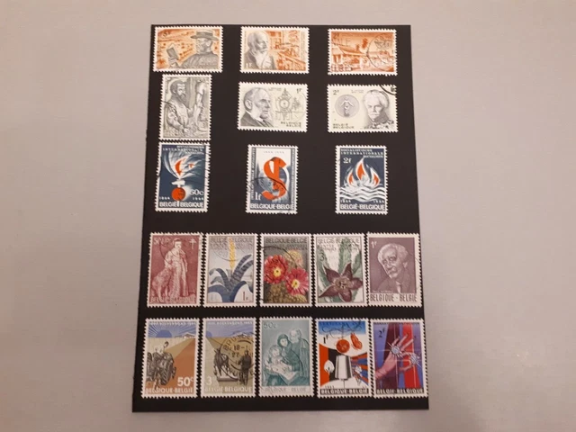 LOT DE TIMBRES oblitérés Belgique 1964 - 1965 EUR 2,00 - PicClick FR