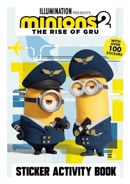 MINIONS | MINIONS 2: The Rise of Gru Official Stick*r Activity Book ...