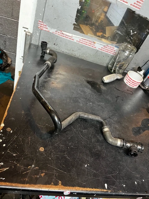 MERCEDES- BENZ C220 W204 2013 Engine Water Coolant Pipe Hose ...