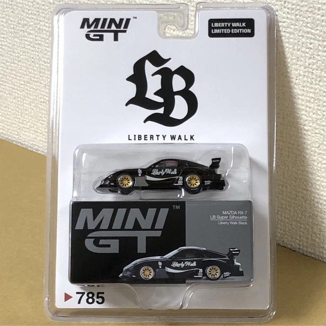 MINI GT LBWK Mazda Rx-7 Liberty Walk Noir EUR 134,65 - PicClick FR