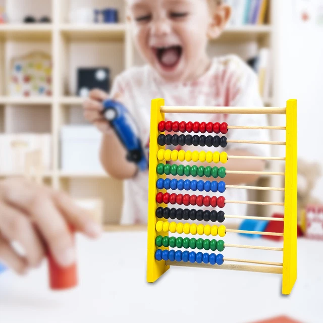L# ABACUS TOYS Counting Tool Counting Frames Toy Gift for Boys Girls ...