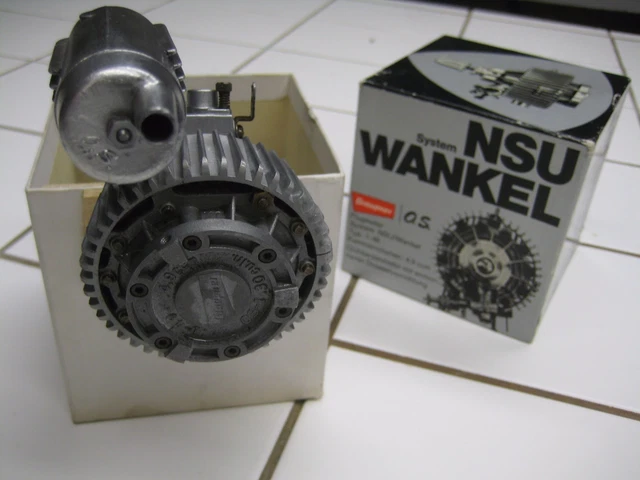 GRAUPNER OS MAX Motor Wankelmotor Wankel NSU Rarität Bastler Sammler ...