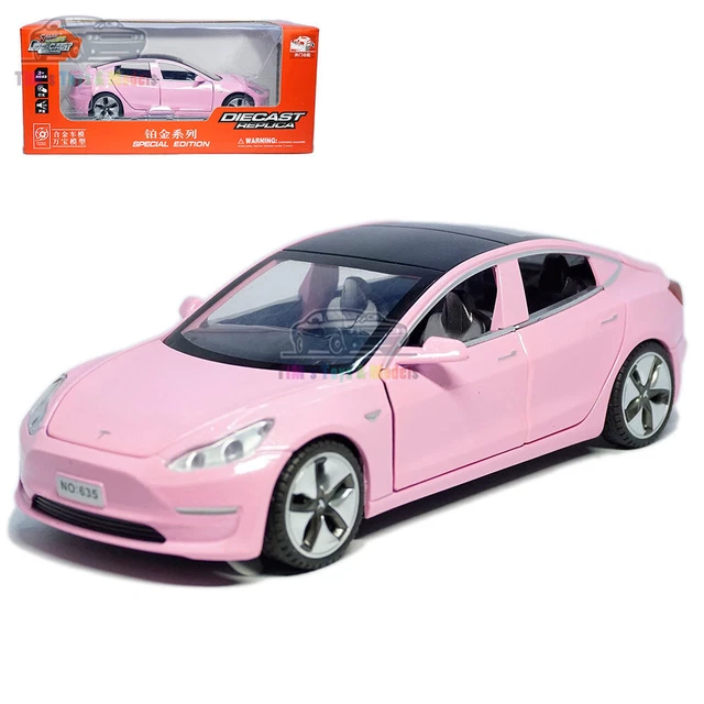 1/32 SCALE TESLA Model 3 Model Car Diecast Toy Vehicle Collection Gift ...