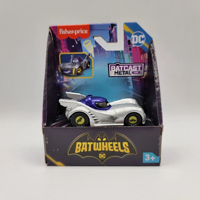 FISHER PRICE DC Batwheels Armored Bam The Batmobile 1:55 Diecast ...