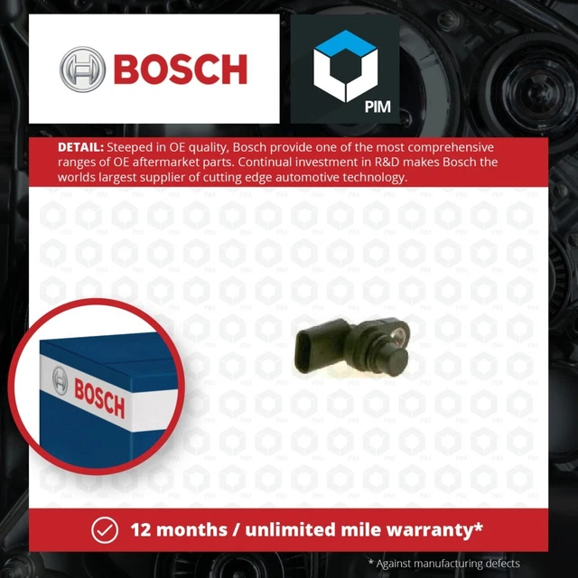 CAMSHAFT POSITION SENSOR fits MERCEDES C200 2.0 2013 on Bosch ...