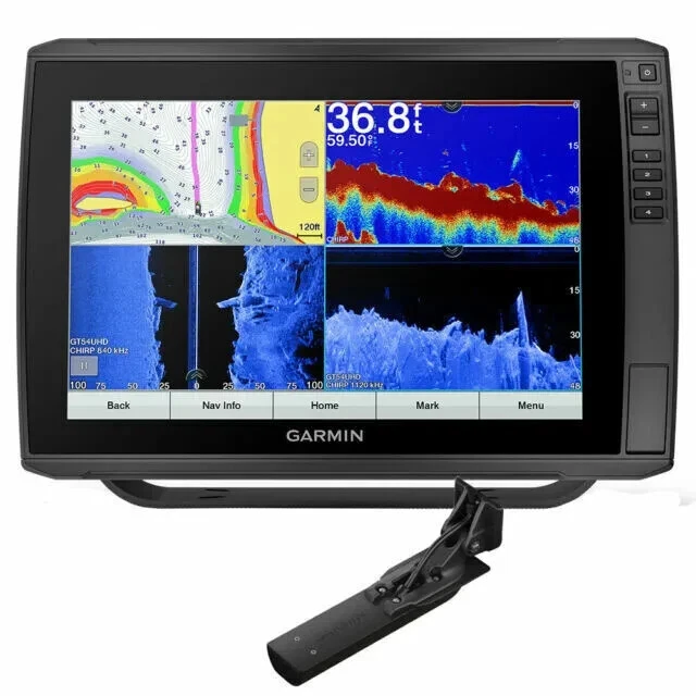 GARMIN ECHOMAP ULTRA 106sv Fishfinder Chartplotter w/GT54UHD Transducer ...
