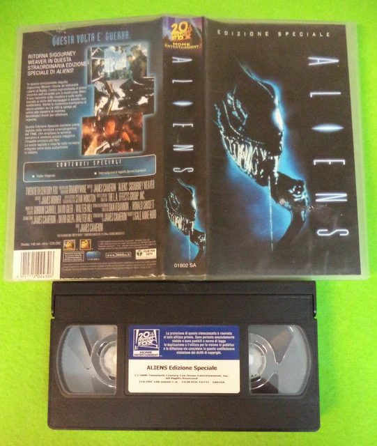 VHS*FILM ALIENS EDIZIONE speciale 2001 20TH CENTURY FOX 01802 SA (F221 ...