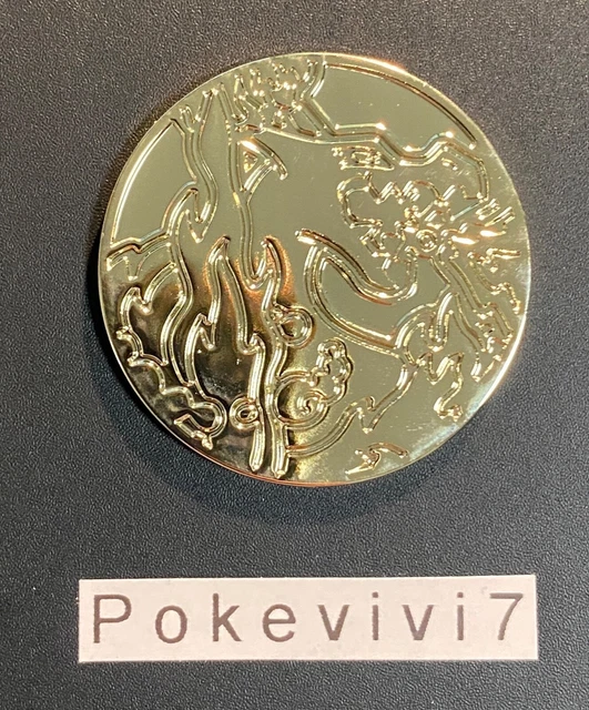 JETON / PIECE / COIN / POG Coffret Cartes Pokemon DRACAUFEU / CHARIZARD ...