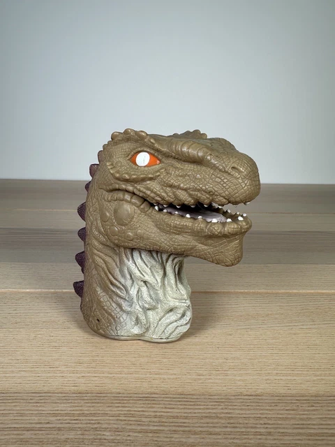 VINTAGE GODZILLA Toho 1998 Figure Head Hand Puppet Kids Dinosaur Toy £ ...