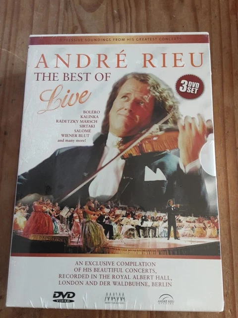 ANDRE RIEU THE Best of Live/ Albert Hall/Dream Come True Region Free ...