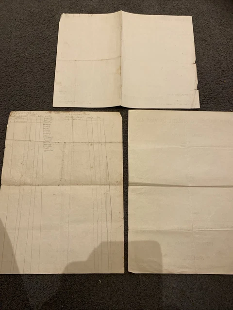 3 X FULHAM Single Sheet Programmes From The 50s £5.45 - PicClick UK