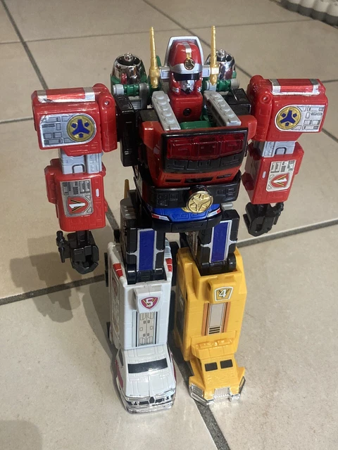 POWER RANGERS LIGHTSPEED Rescue GoGoFive DX Victory Robot Megazord Gattai BANDAI EUR 150,00 ...