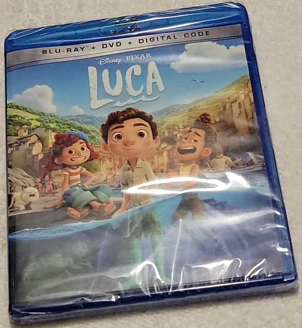 LUCA 2021 DISNEY Pixar Blu-Ray + DVD Codice Digitale Nuovo EUR 22,33 ...