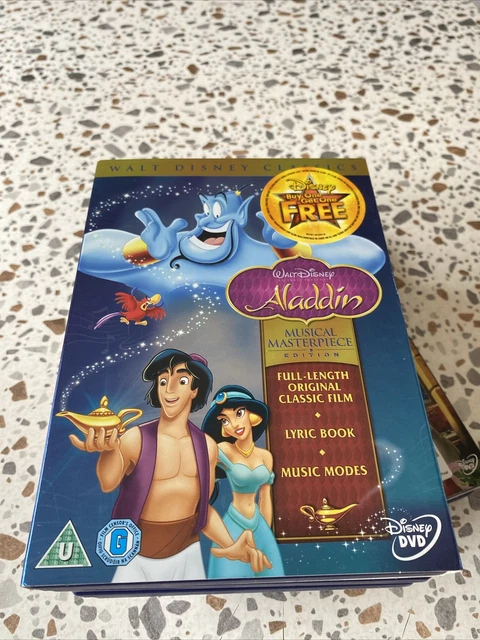 DISNEY CLASSIC DVD Bundle Hercules Aladdin Lilo & Stitch Ratatouille £ ...