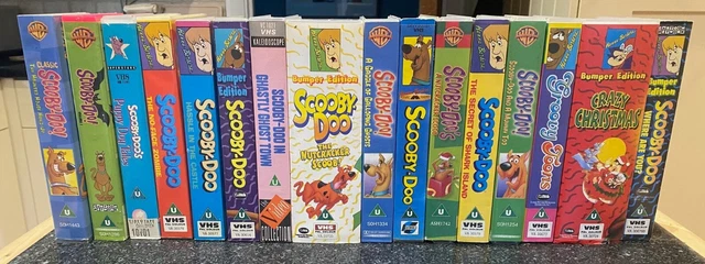 SCOOBY-DOO VINTAGE VHS Collection of 16 Tapes £40.00 - PicClick UK