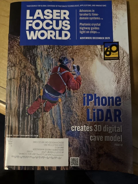 LASER FOCUS WORLD Magazine Nov/Dec 2025 CHIRAL METASURFACES Encrypt ...