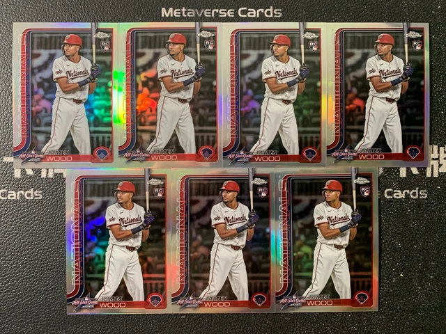 2025 TOPPS CHROME Update #ASGC-39 James Wood All-Star Game Rookie RC ...