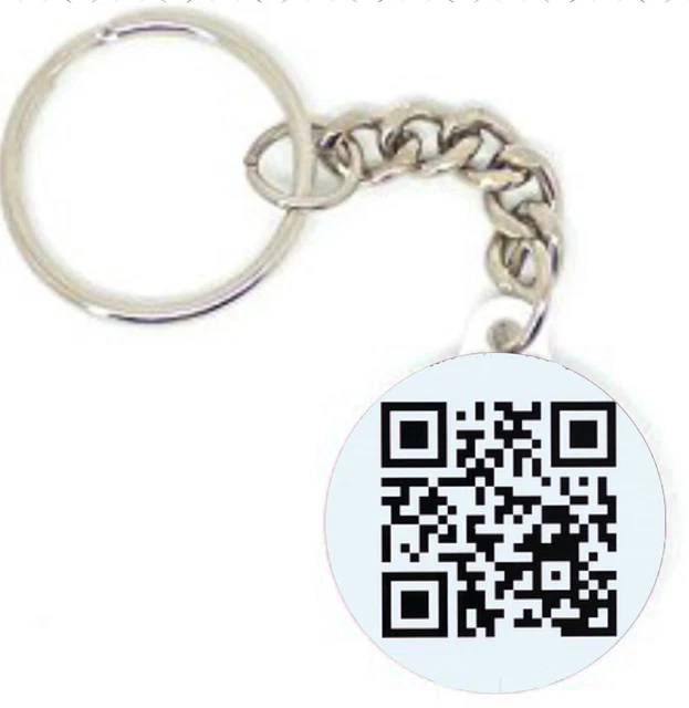 PORTE CLÉ BADGE votre pass sanitaire QR CODE cadeaux personnalisation ...