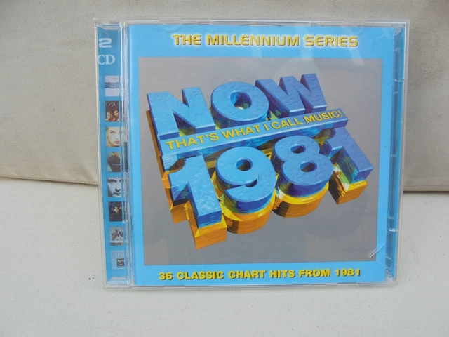 NOW THATS WHAT I Call Music 1981 Millennium Series 2 x CD's £6.90 ...