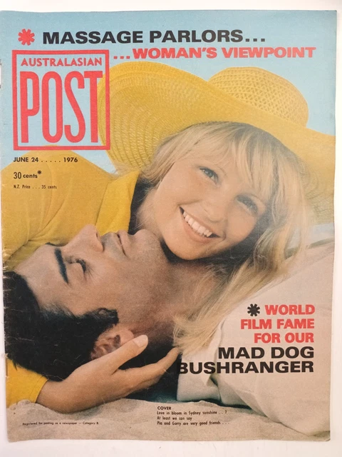 AUSTRALASIAN POST JUNE 24 1976 Pia Frist Mad Dog Morgan Mick Jagger ...