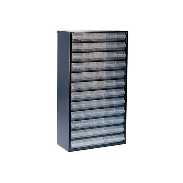 RAACO 1260-00 60 Drawer Metal Cabinet | Small Parts Organiser Storage ...