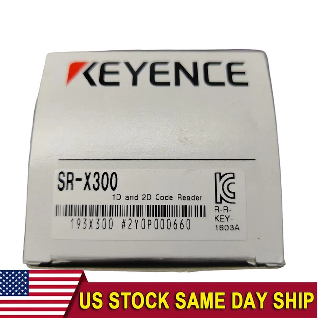 KEYENCE SR-X300 KEYENCE SR-X300 LETTORE CODICI A BARRE 1pz EUR 2.320,53 ...