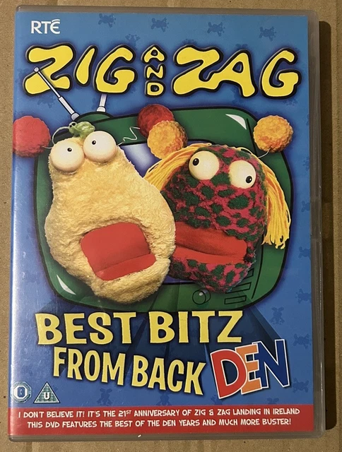 BEST OF ZIG AND ZAG [DVD] RTE BEST BITZ FROM BACK DEN 2008 VGC 21st ...