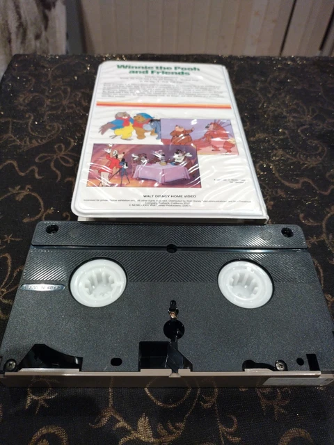 6 = VINTAGE Walt Disney Home Video VHS White Collectible Clamshell $216 ...