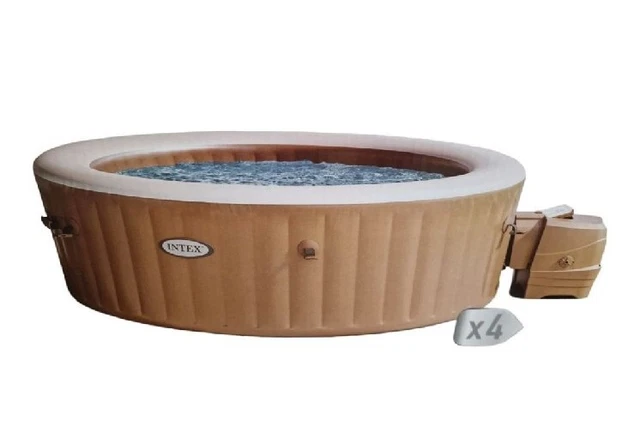 Intex Whirlpool Pure Spa Bubble Massage Set 6 Tlg Für 4p Neu