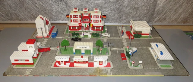 LEGO 1:87 CLASSIK Townplan Stadtplan H0 Vintage Hotel Auto Anno 1762 ...
