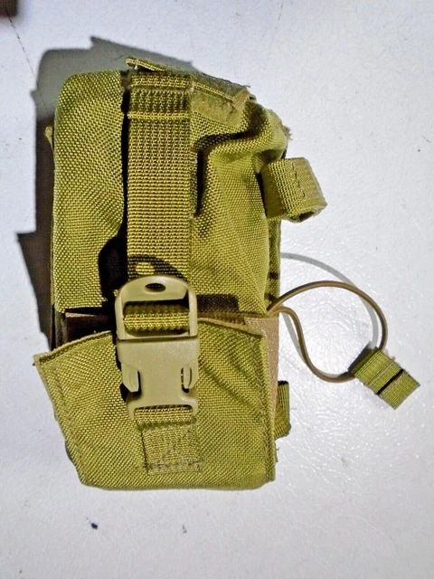 NEW EAGLE INDUSTRIES Khaki Molle Shock Tube Pouch V.2 £10.56 - PicClick UK