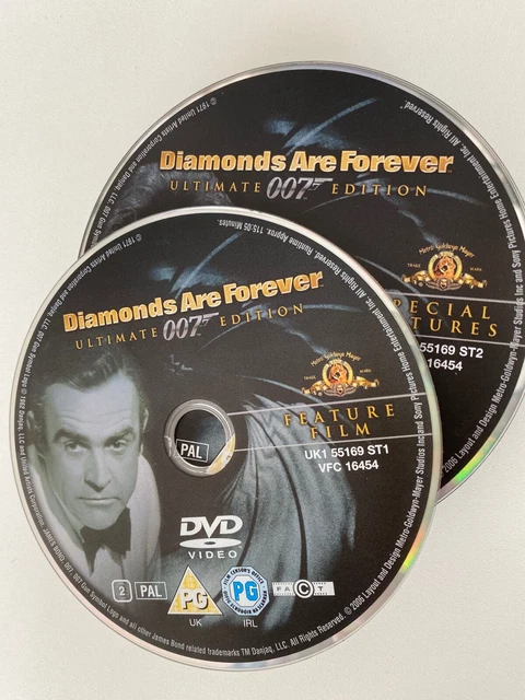 JAMES BOND - Diamonds are forever Ultimate Edition 2-DVDs | DVD ohne ...