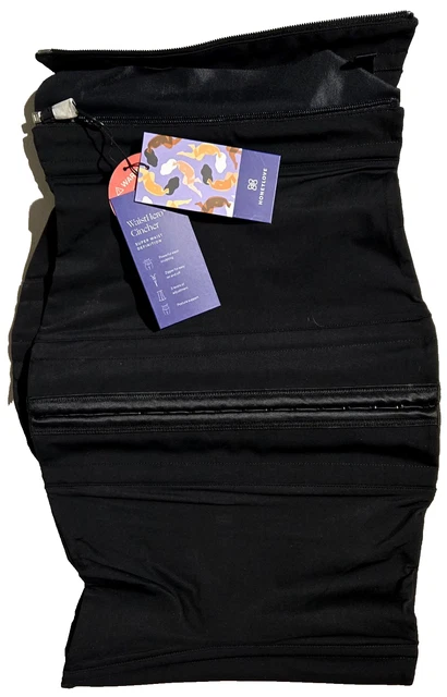 HONEYLOVE WAISTHERO CINCHER 3X Black Adjustable Sculpting Includes ...