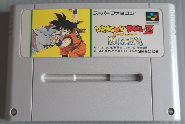 DRAGON BALL Z SuperSaiyaDensetu SNES SFC Nintendo Super Famicom ...