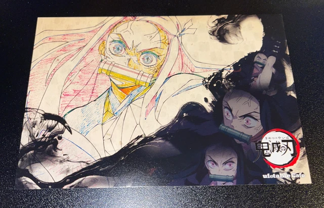 NEZUKO KAMADO DEMONSLAYER Post Card Kimetsu No Yaiba ufotable cafe ...