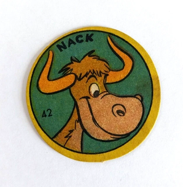 RARE VINTAGE 1962 Walt Disney-Starosta Argentina Nack Bull Disc Card ...