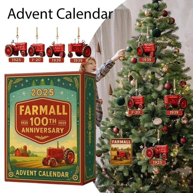 2025 FARMALL TRACTOR 100th Anniversary Advent Calendar New £11.71 ...