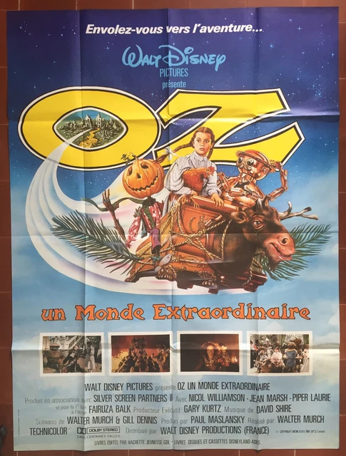 MANIFESTO OZ UN Mondo Straordinario Return To Oz Walter Murch 120x160cm ...