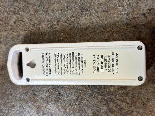 ACURITE WIRELESS WEATHER Station Temperature Sensor Remote White ...