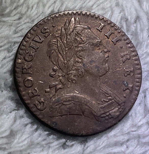 GEORGE III 1775 Copper Farthing -Nice Condition £9.95 - PicClick UK