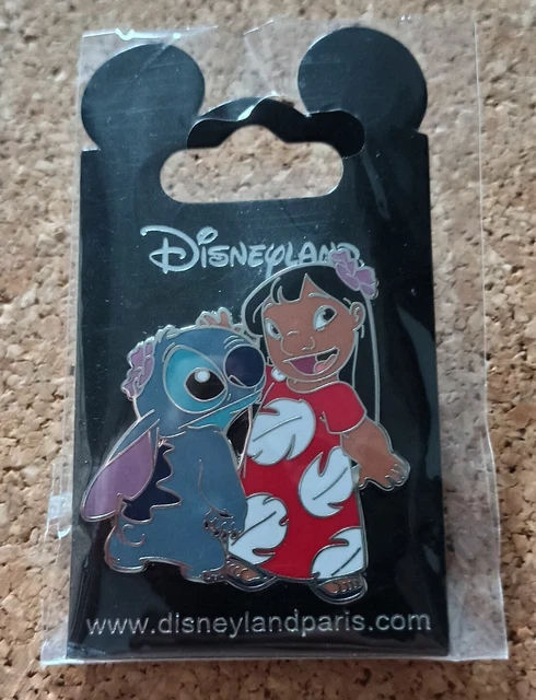 PIN'S LILO ET Stitch Fleurs OE Disney Disneyland Paris Officiel Épinglette Rare EUR 14,90 ...