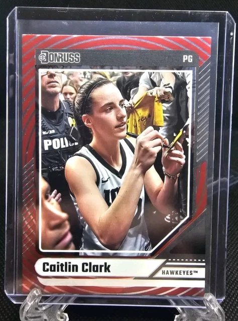 2024 PANINI CAITLIN Clark Collection - Donruss #7 - Lamina Rossa Target ...