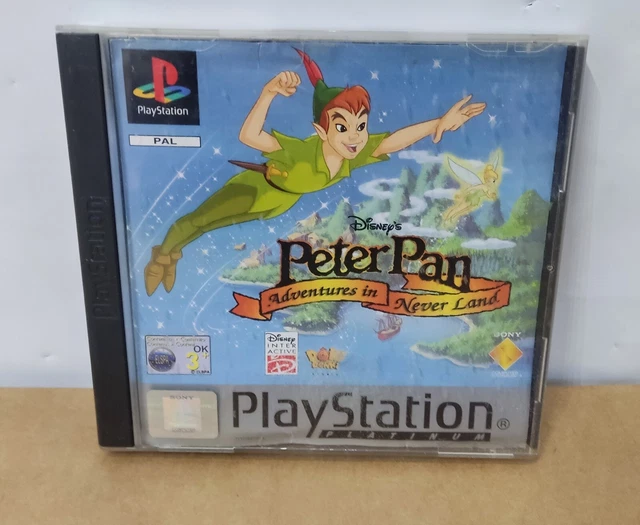 PLAYSTATION 1 DISNEY'S Peter Pan Adventures In Neverland PS1 Platinum ...