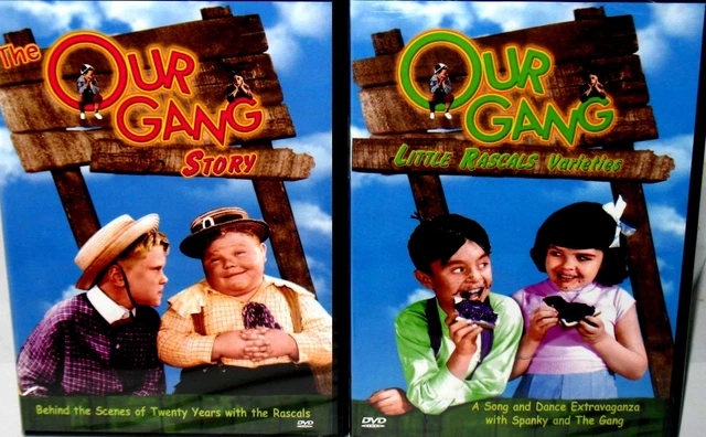 OUR GANG-LITTLE RASCALS Varieties , Story 20 years 2 DVD SET $39 NEW ...
