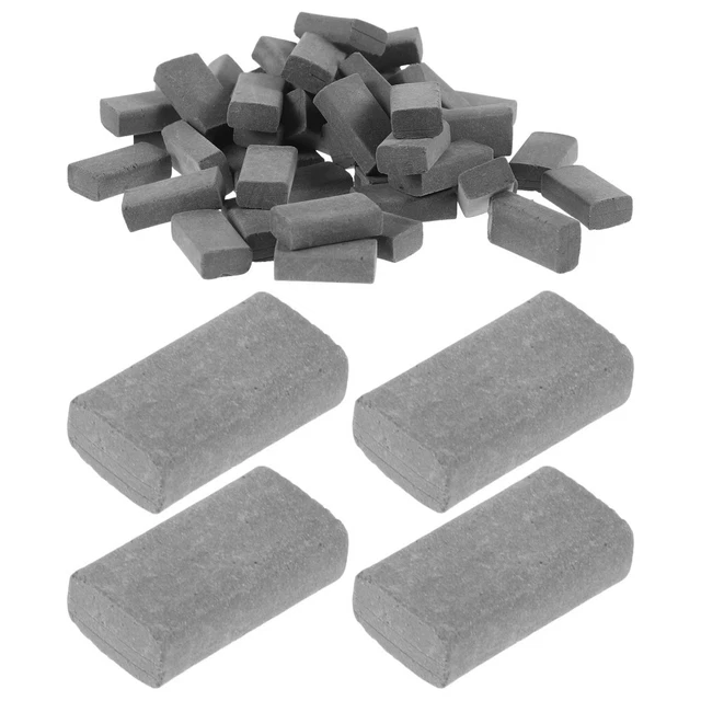 50PCS DOLL HOUSE Miniature Brick Pottery Clay Mini Bricks Model Micro ...