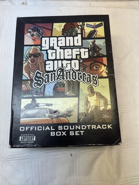 GRAND THEFT AUTO: San Andreas [Box Set] [Box] [PA] -MISSING 2 DISC EUR ...