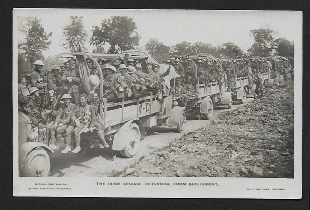 POSTCARD MILITARY WW1 Wwi Daily Mail Regimental War Pictures 7 Irish Brigade £5.00 - PicClick UK