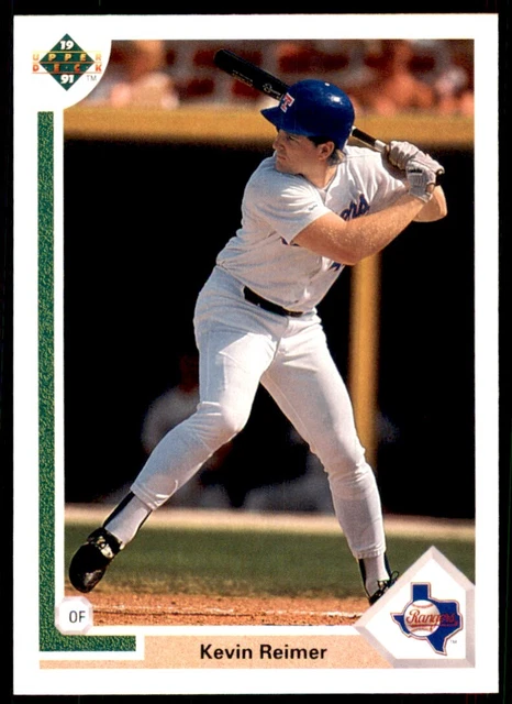 1991 UPPER DECK Kevin Reimer cartes de baseball #494 EUR 1,92 - PicClick FR