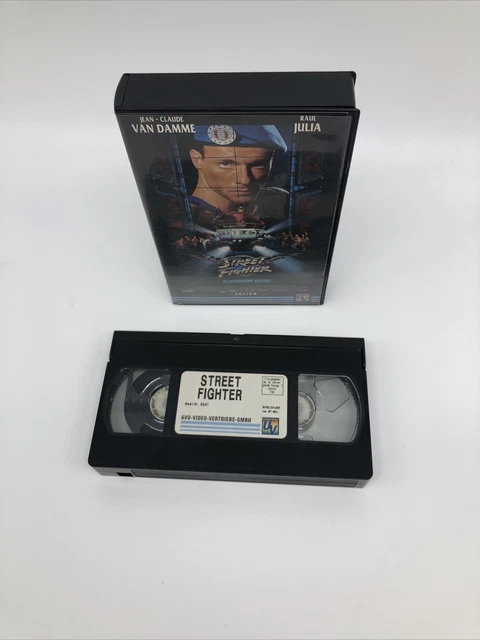 STREET FIGHTER JEAN-CLAUDE van Damme VHS Kassette Sammlung £1.70 ...